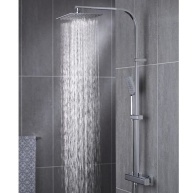 Vado Phase Thermostatic Shower Column | Sanctuary Bathrooms