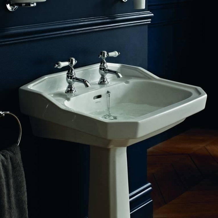 Heritage Granley Standard Basin & Pedestal | Sanctuary Bathrooms