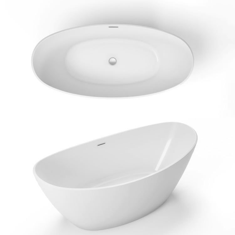 Waters I-Line Spa 1540mm Freestanding Bath | Sanctuary Bathrooms