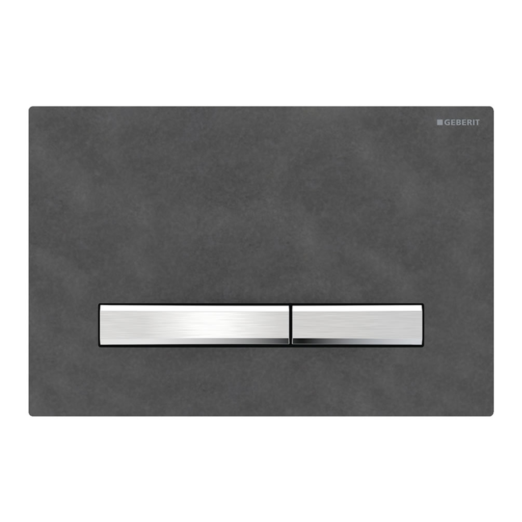 Geberit Sigma50 Square Mustang Slate Flush Plate | Sanctuary