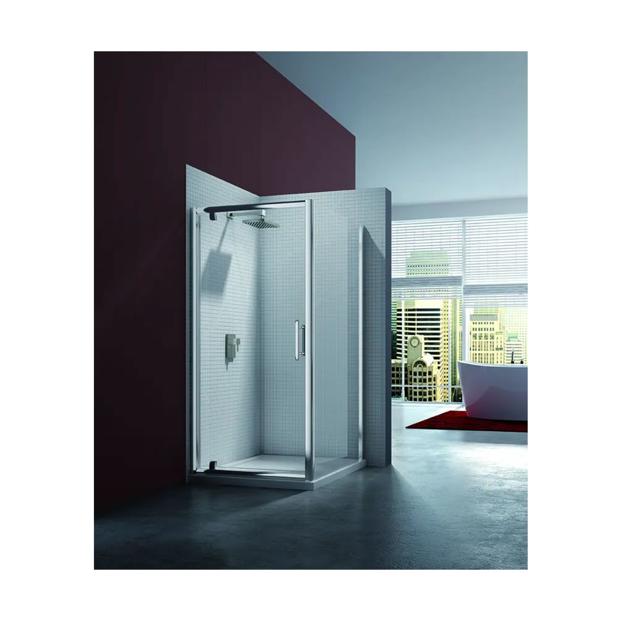 Merlyn 6 Series 760/800mm Pivot Door | Sanctuary Bathrooms