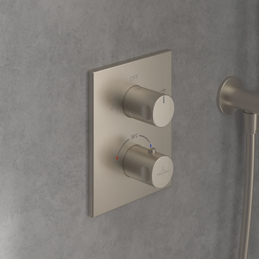 V&B Universal Nickel 2 Way Shower Valve | Sanctuary Bathrooms