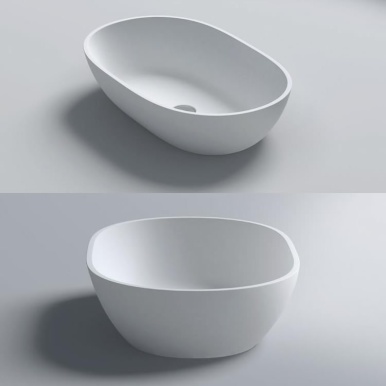 Waters Elements Cloud 550mm Countertop Basin | Sanctuary Bathrooms