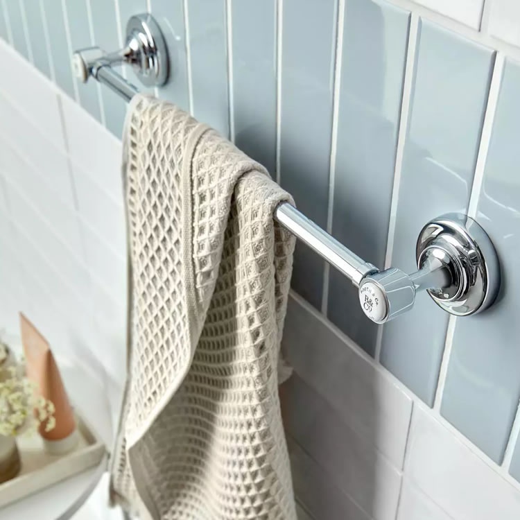 Booth & Co. Axbridge 450mm Towel Rail | Sanctuary Bathrooms