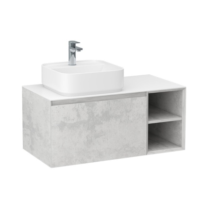 Imex Ravine Natural Stone 900mm Wall Mounted Vanity Unit