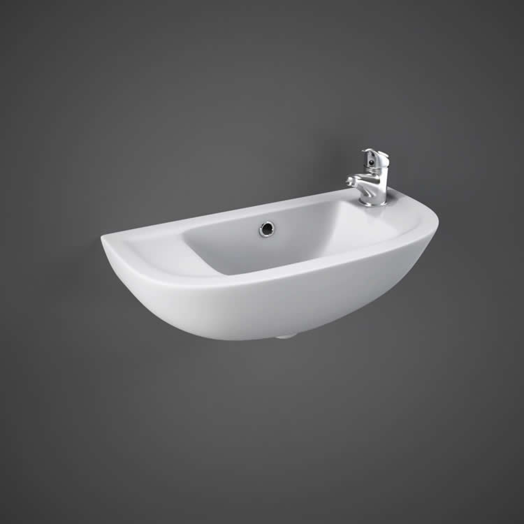 RAK Compact Slimline Basin - Cloakroom Basins | Sanctuary Bathrooms