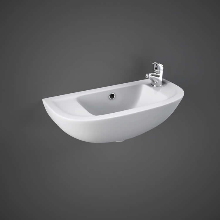 RAK Compact Slimline Basin - Cloakroom Basins | Sanctuary Bathrooms