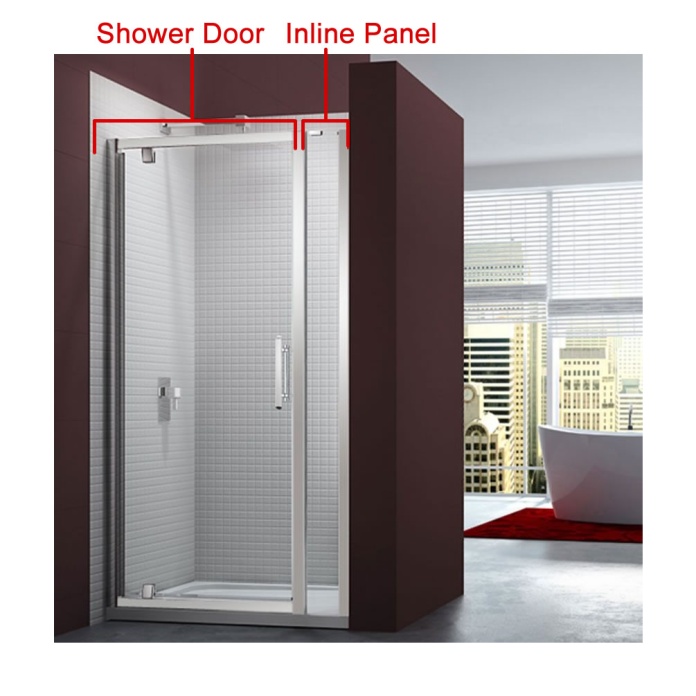 Merlyn 6 Series 140mm Inline Extension Panel | Sanctuary
