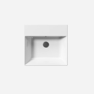 GSI Kube X 50 x 47 Wall Mounted Basin | Sanctuary Bathrooms