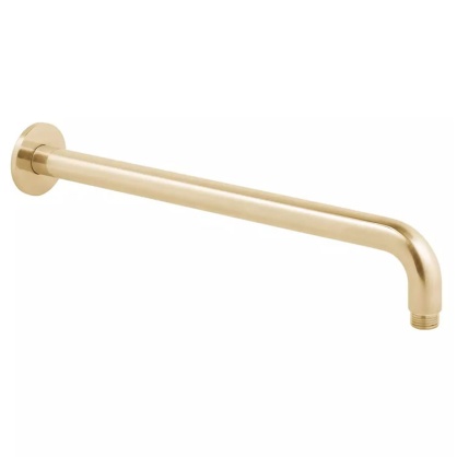 Vado Individual Gold Wall-Mounted Shower Arm | Sanctuary Bathrooms