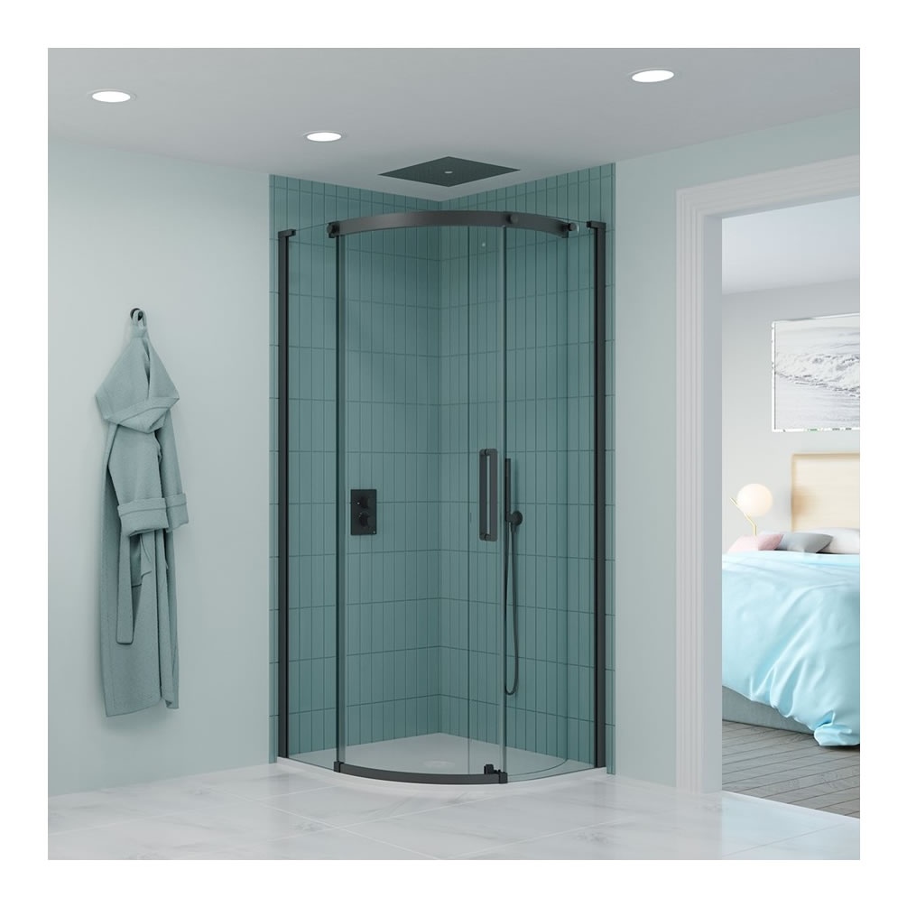 Crosswater Optix 10 Slate Shower Quadrant | Sanctuary Bathrooms