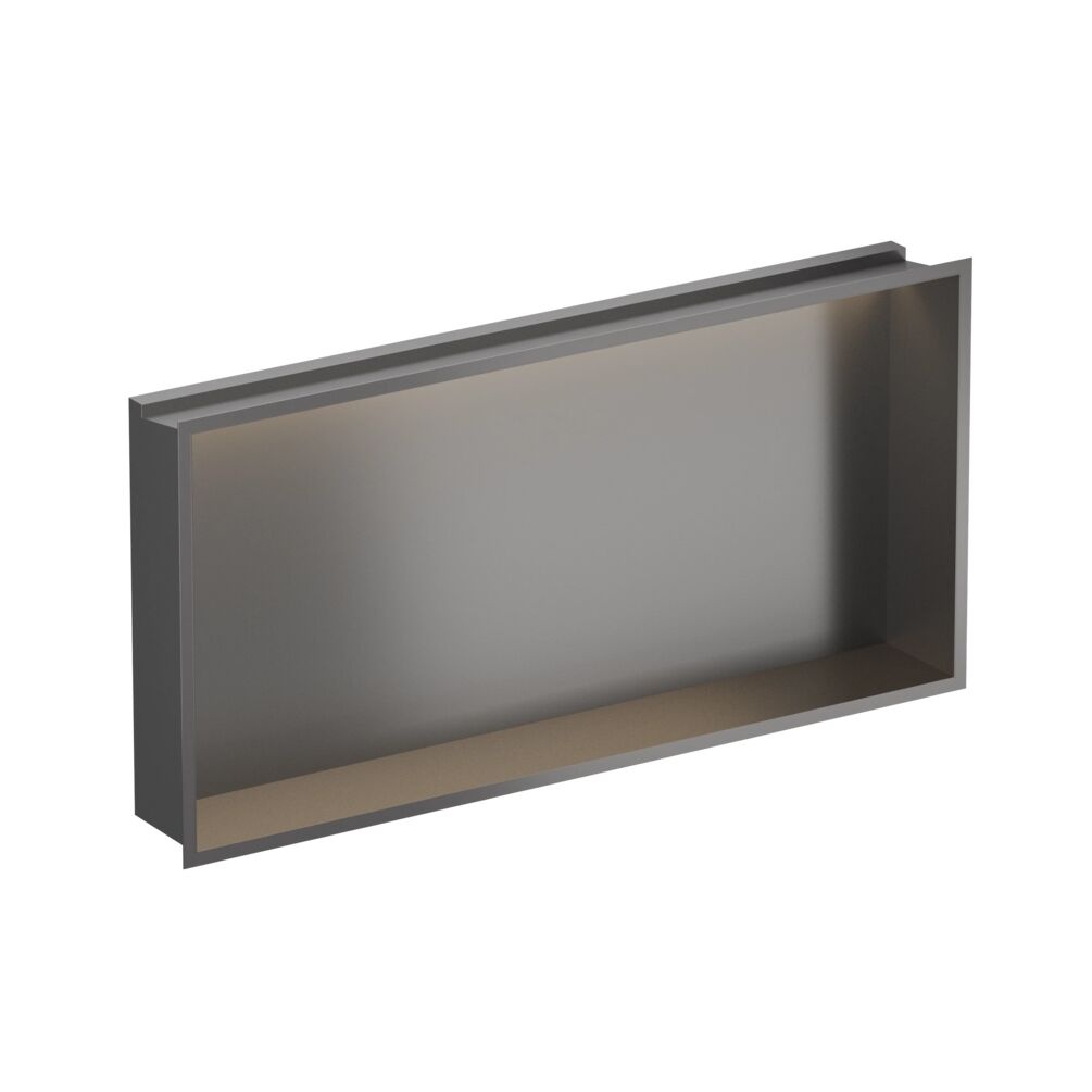 Crosswater Slate 610 Shallow LED Shower Niche | Sanctuary