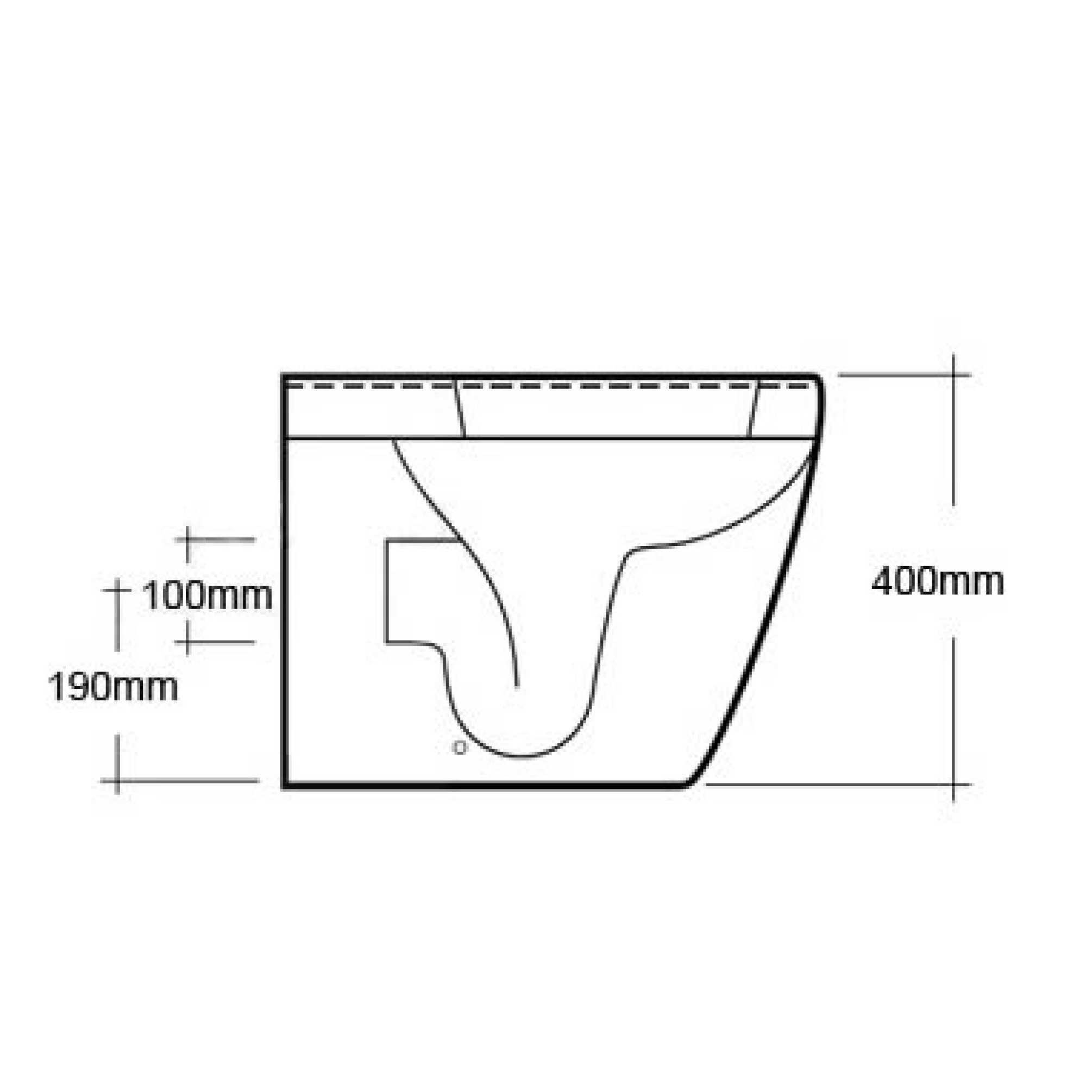 RAK Ceramics Metropolitan Back to Wall WC | Sanctuary Bathrooms