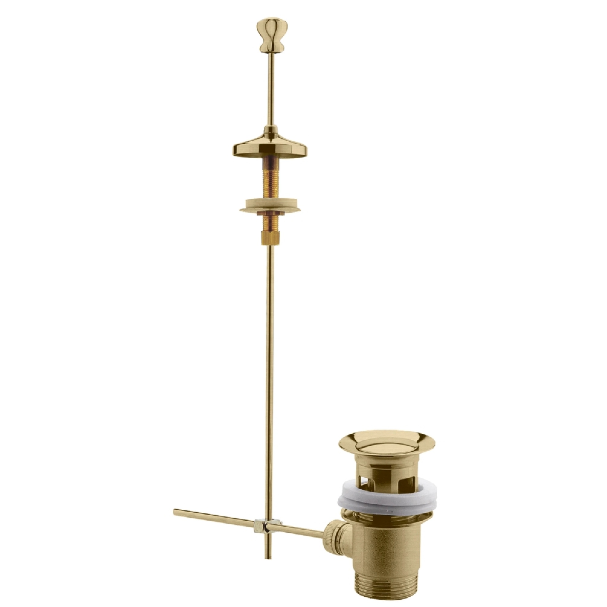 BC Sanitan Brushed Gold Traditional Pop Up Waste | Sanctuary