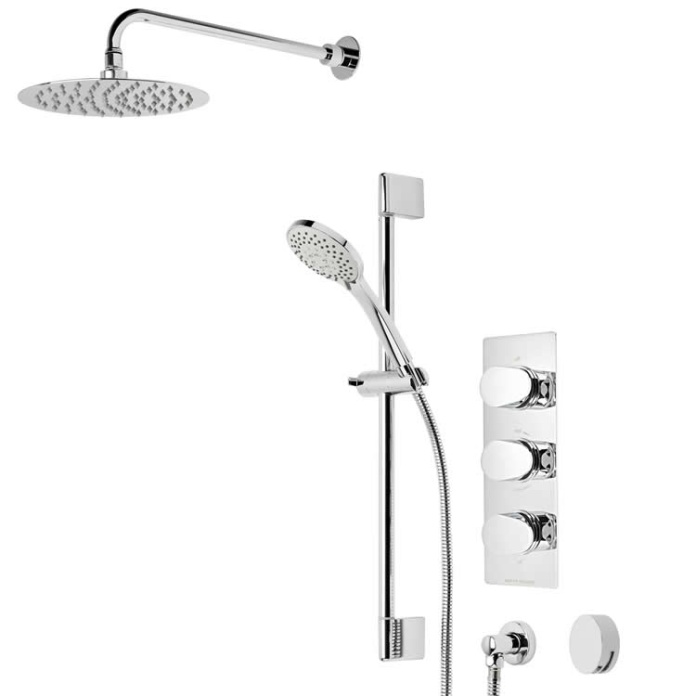 Roper Rhodes Clear Triple Outlet Shower w/ Bath Filler | Sanctuary ...