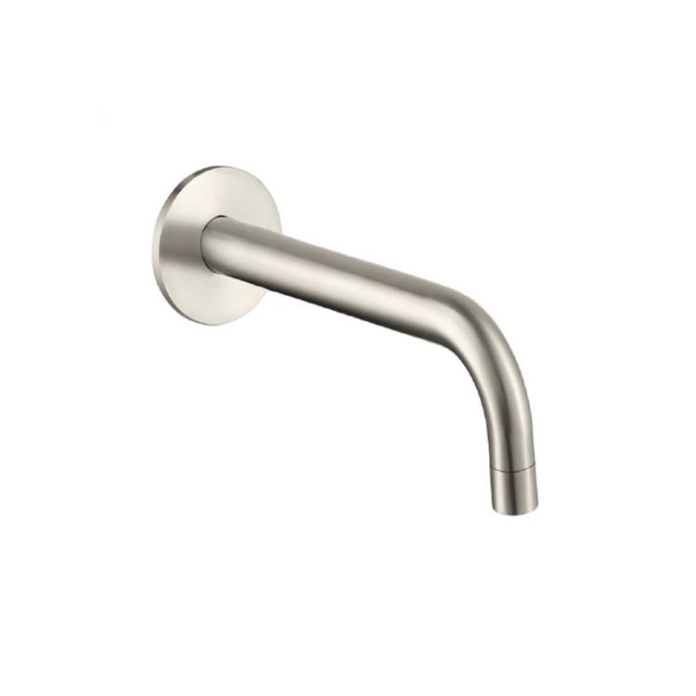 JTP Inox Brushed Stainless Steel 155mm Basin Spout | Sanctuary Bathrooms